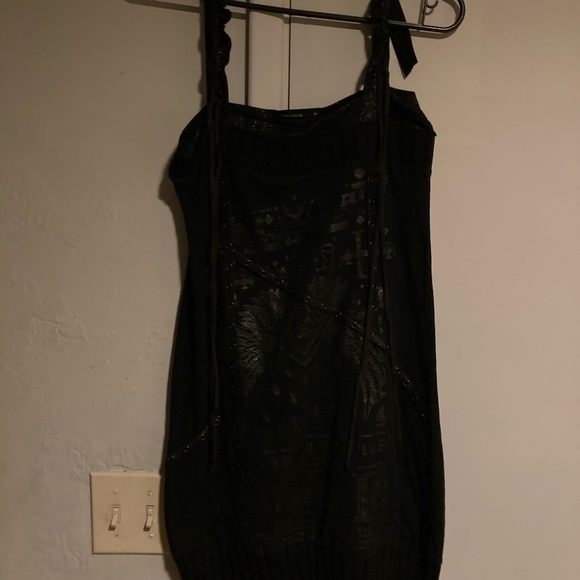 Salvage | Dresses | Salvage Brand Black Asymmetrical Tank Dress | Poshmark